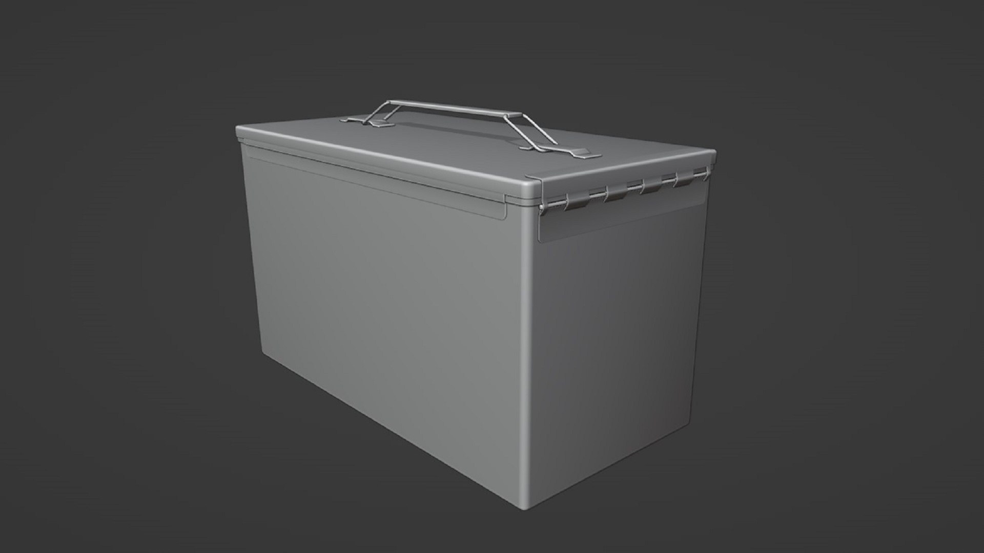 Ammo Box 3D Model - TurboSquid 2310510