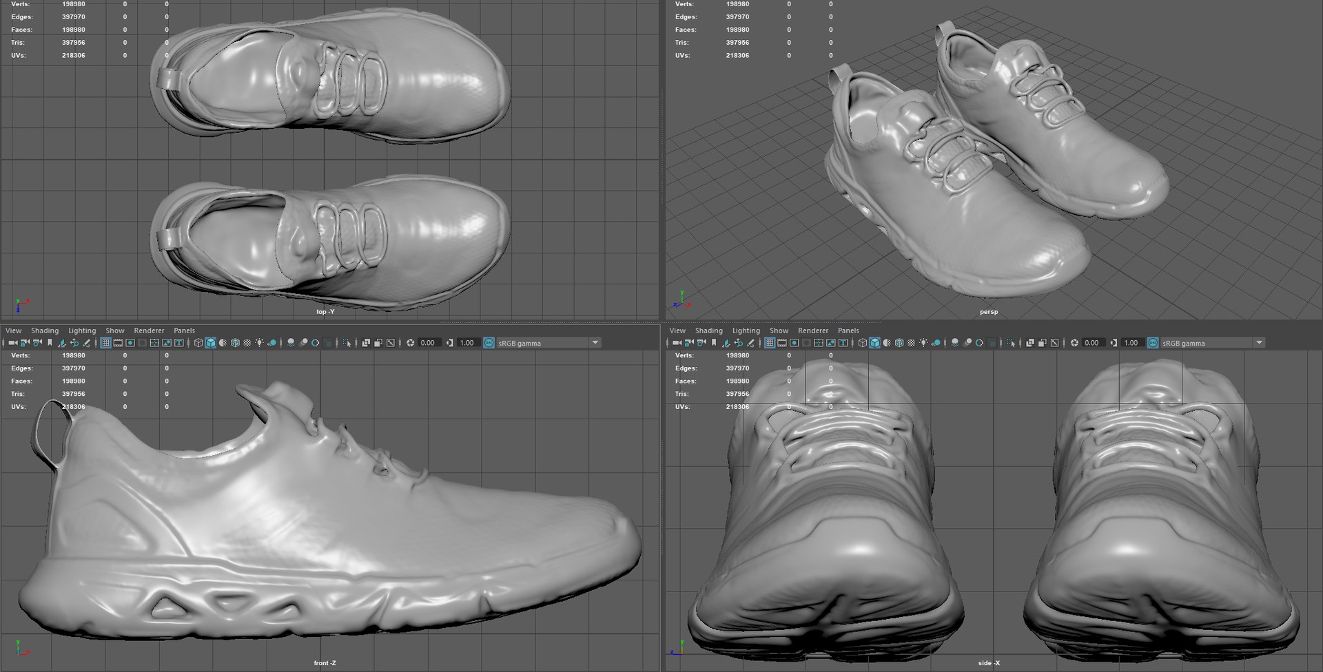 Tactical shoe 3D model - TurboSquid 1631996
