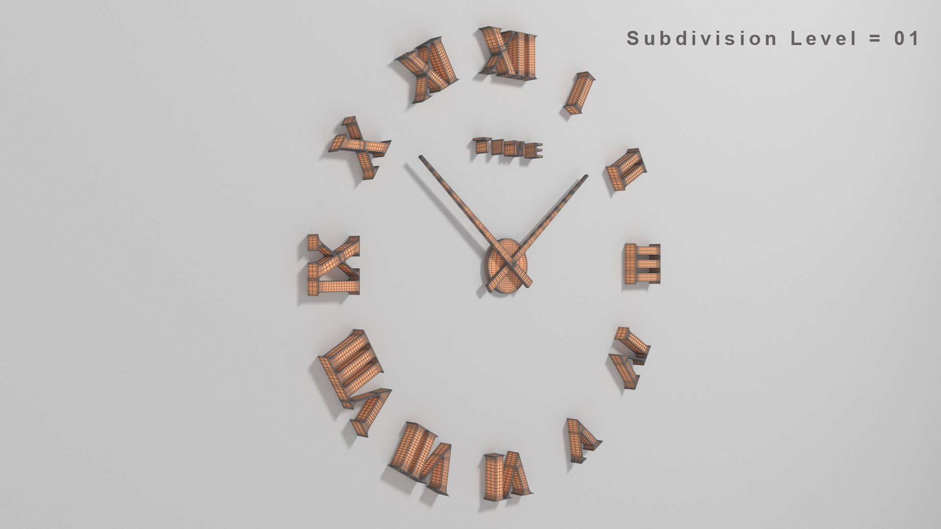 Wall Clock 3D - TurboSquid 2218854