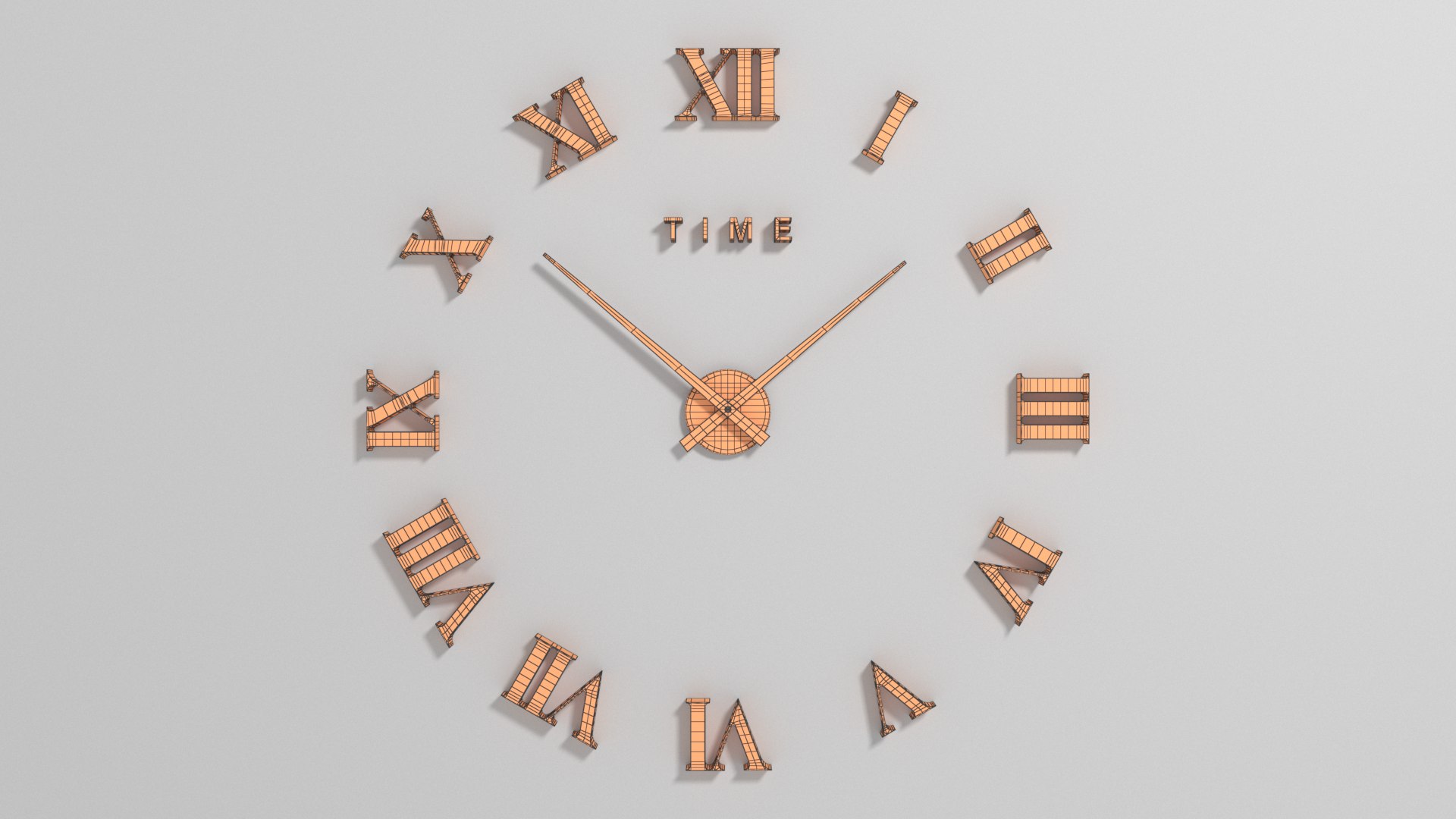 Wall Clock 3D - TurboSquid 2218854
