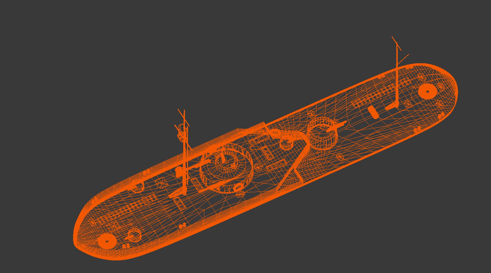 River Monitor Krakow 3D Model - TurboSquid 1213247