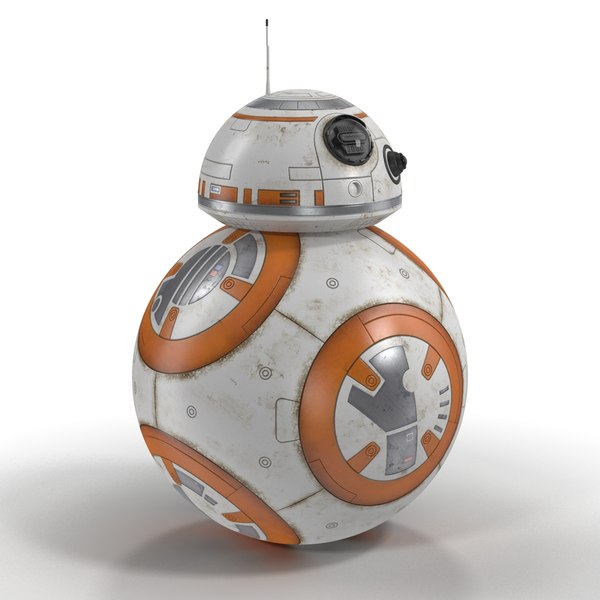 3d bb-8 modelled