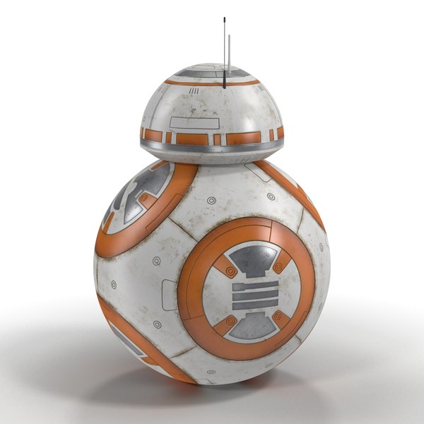 3d bb-8 modelled