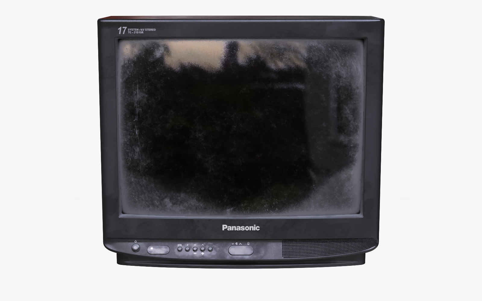 올드 TV 파나소닉 TC21 3D 모델 - TurboSquid 1365876