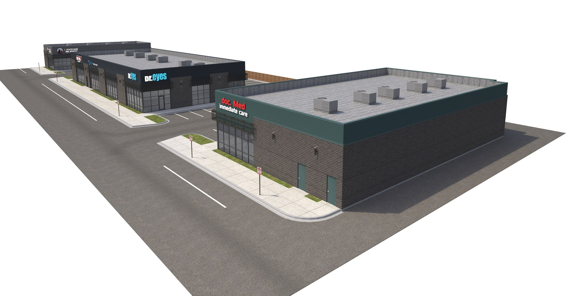 3D Retail Store Model - TurboSquid 1670502