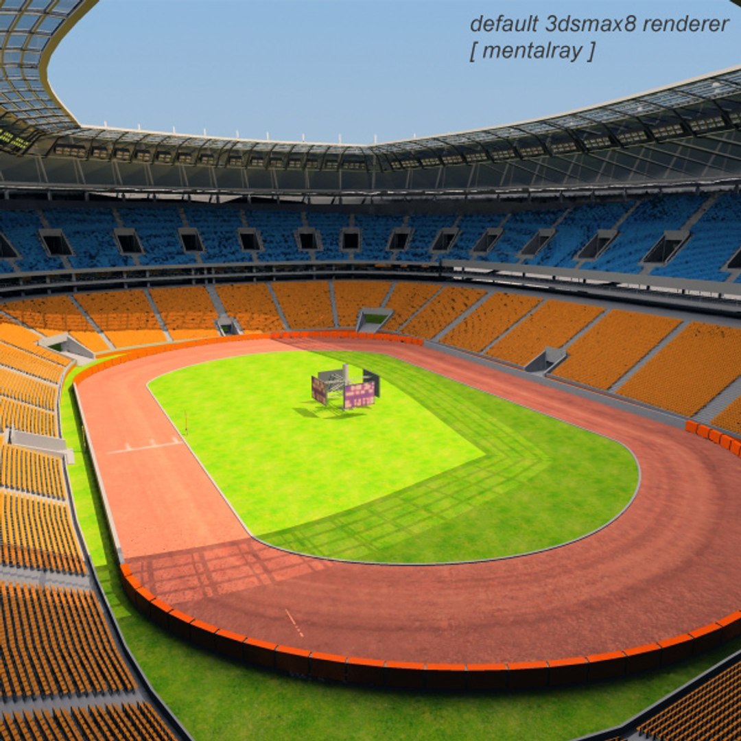 motorcycle speedway arena 3d model