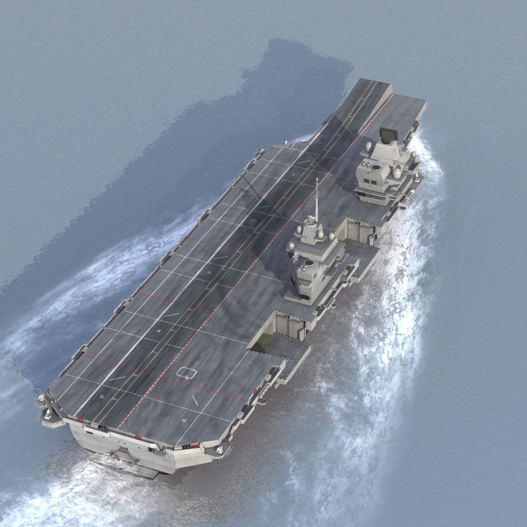 3d Cvf Queen Elizabeth