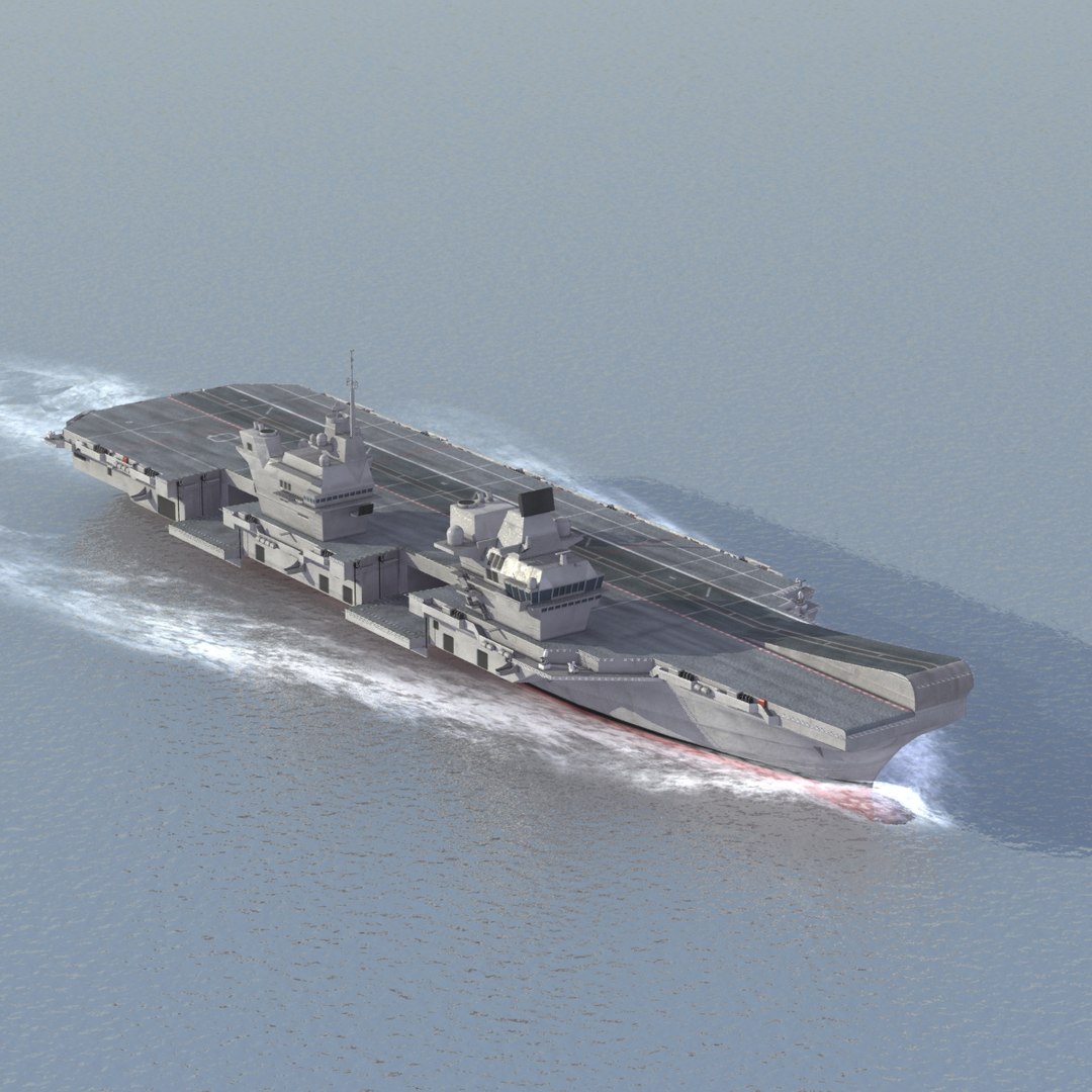3d Cvf Queen Elizabeth