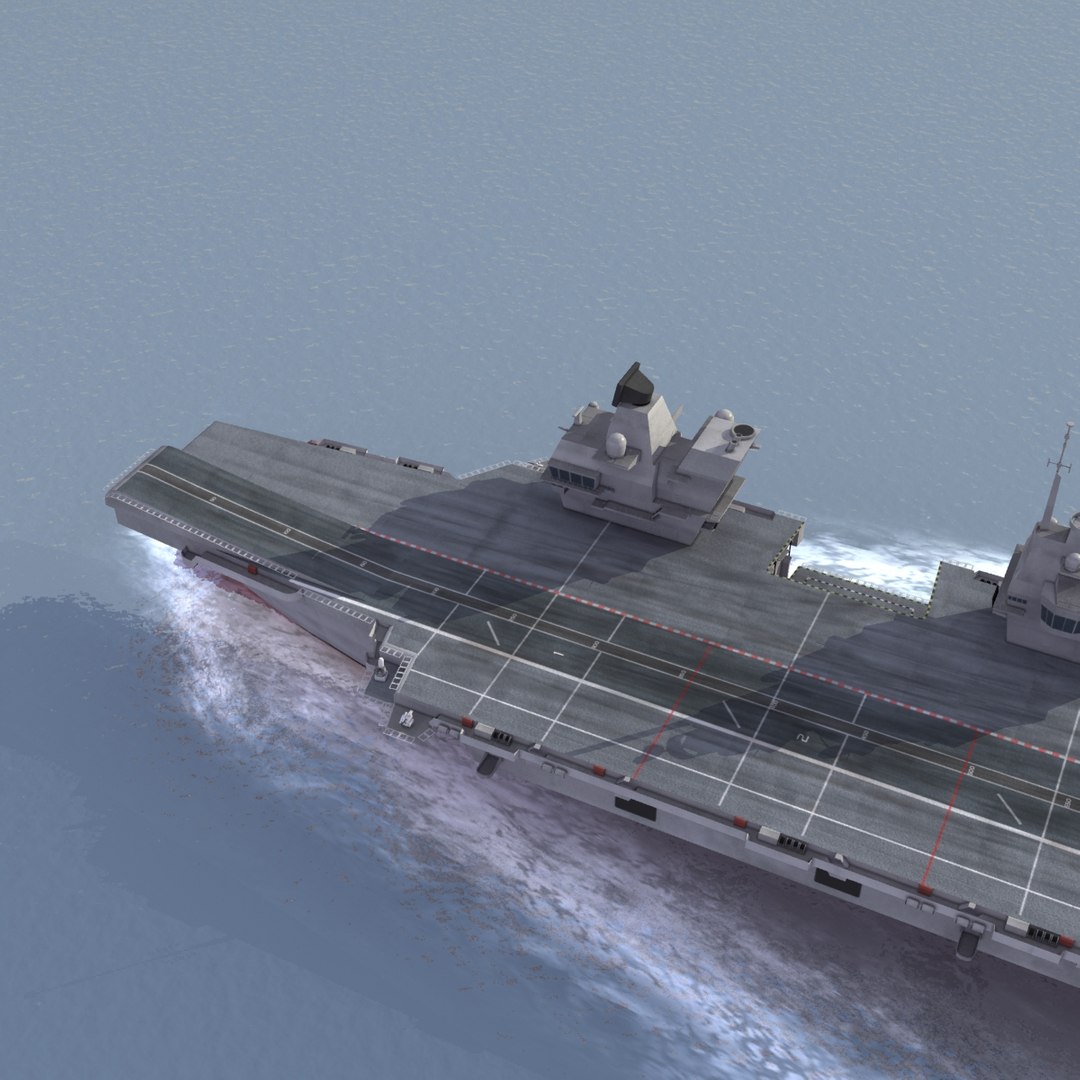 3d Cvf Queen Elizabeth