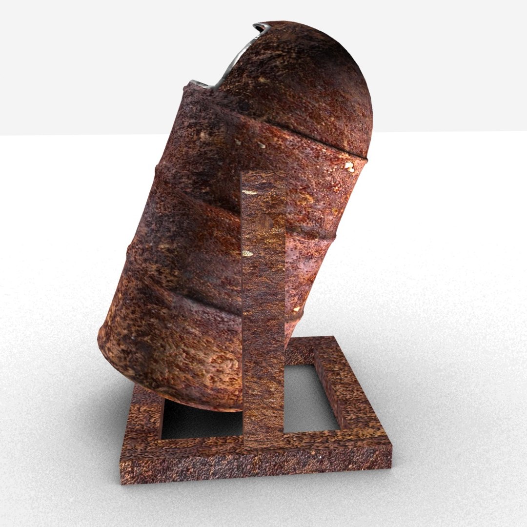 3D model rusty old bin - TurboSquid 1360950