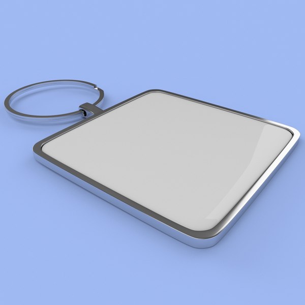 3d model keyring ring keys