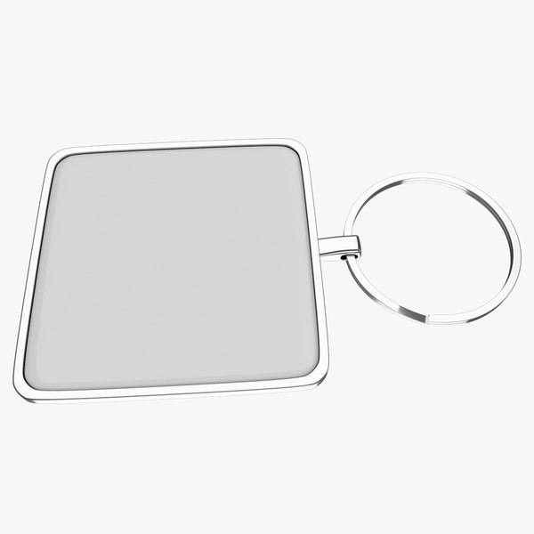 3d model keyring ring keys