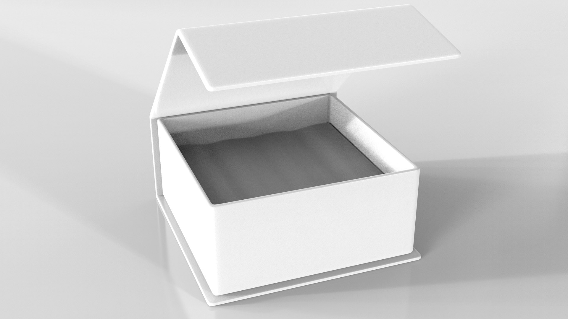 3D Model Magnetic Paper Gift Box 01 Open And Close 3d Model ...