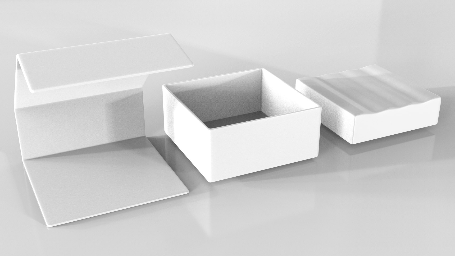 3D Model Magnetic Paper Gift Box 01 Open And Close 3d Model ...