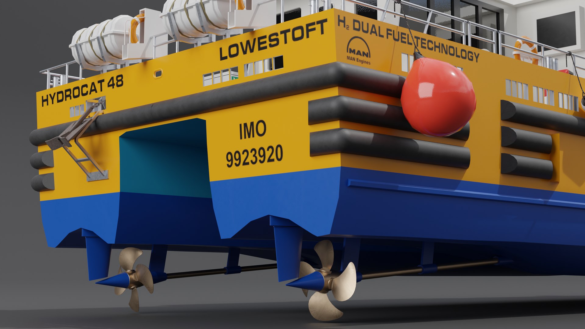 3D Offshore Supply Vessel - TurboSquid 2319256