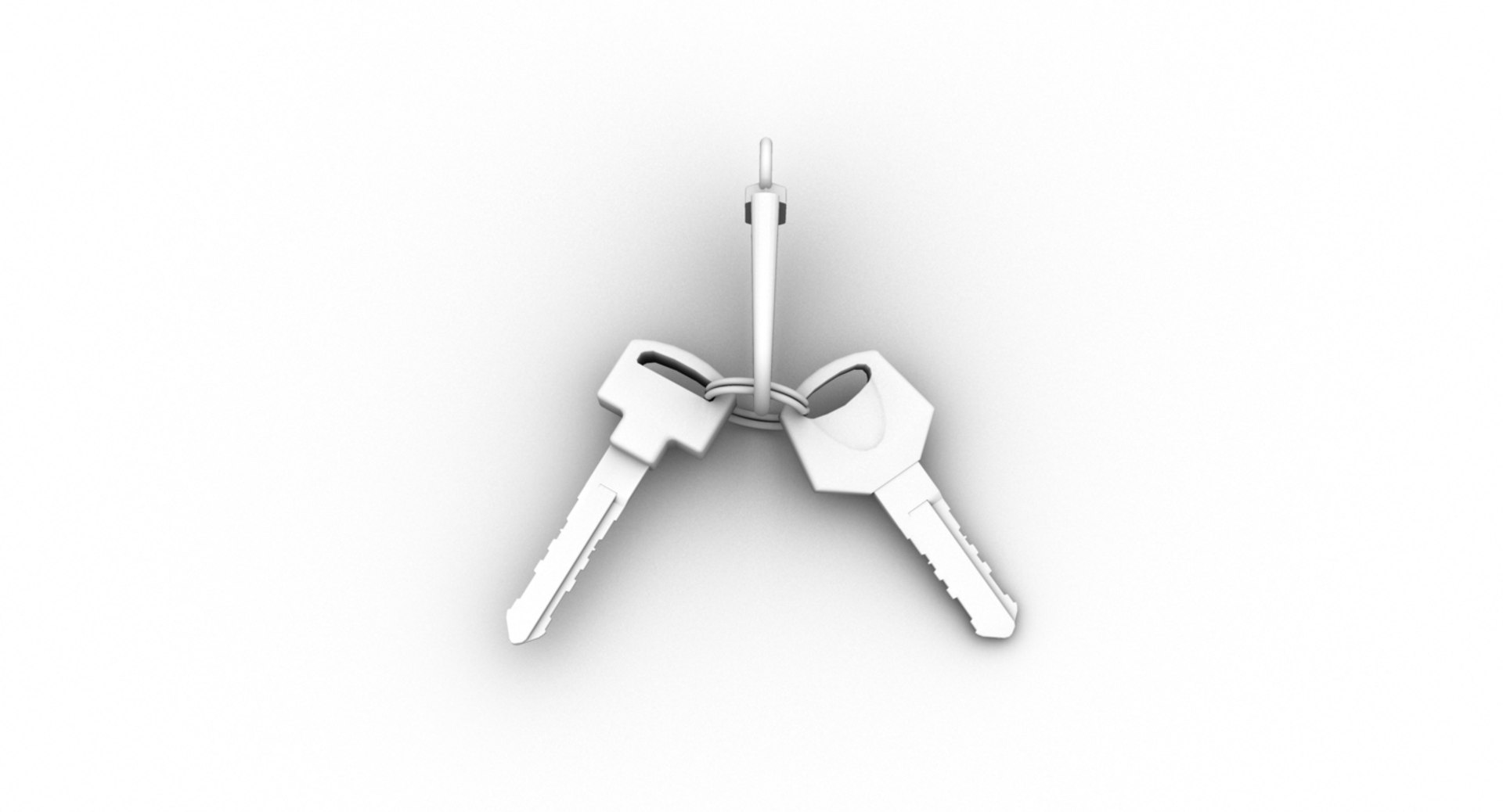 Bike Key 3D Model - TurboSquid 1470393