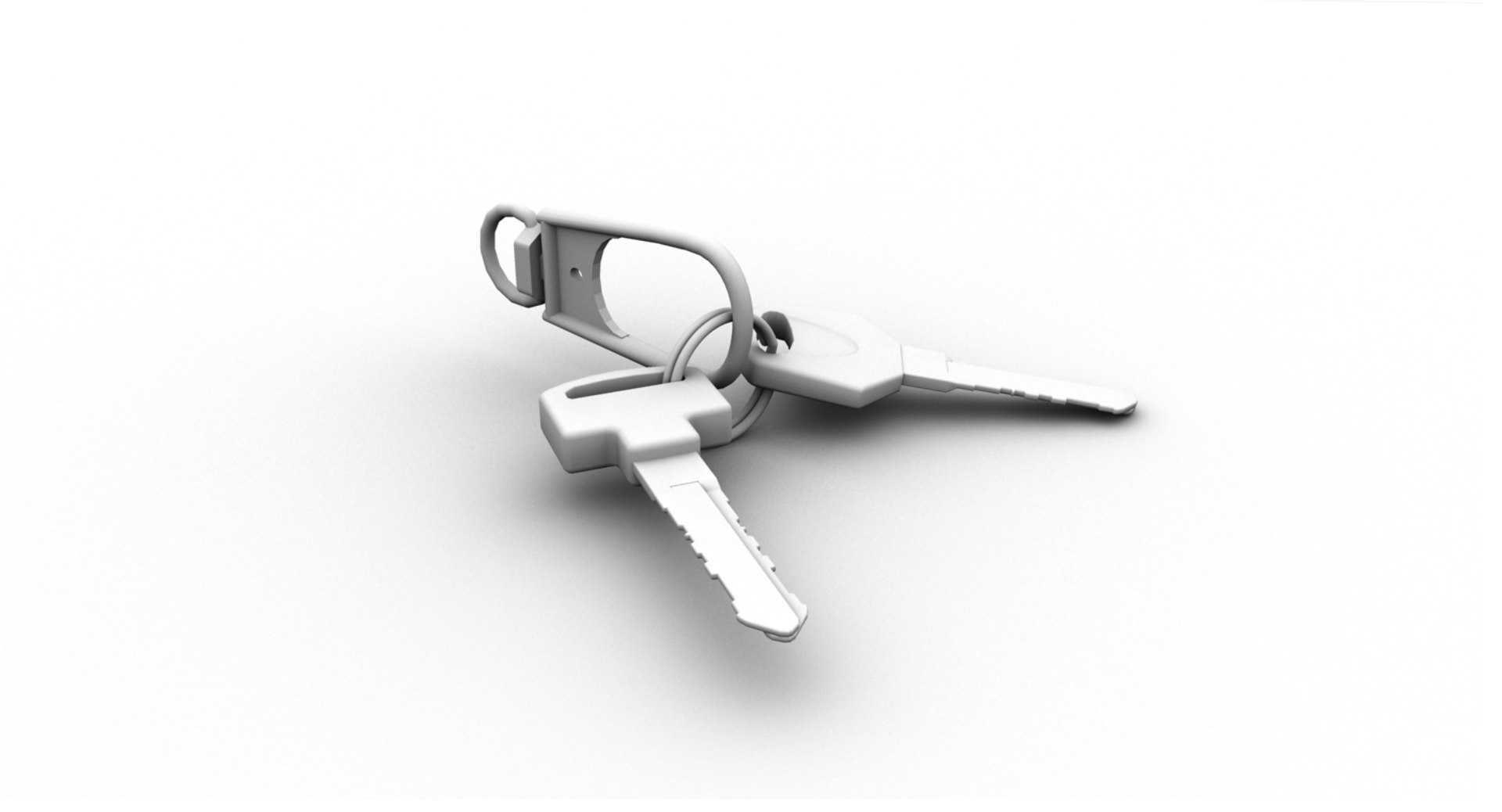 Bike Key 3D Model - TurboSquid 1470393