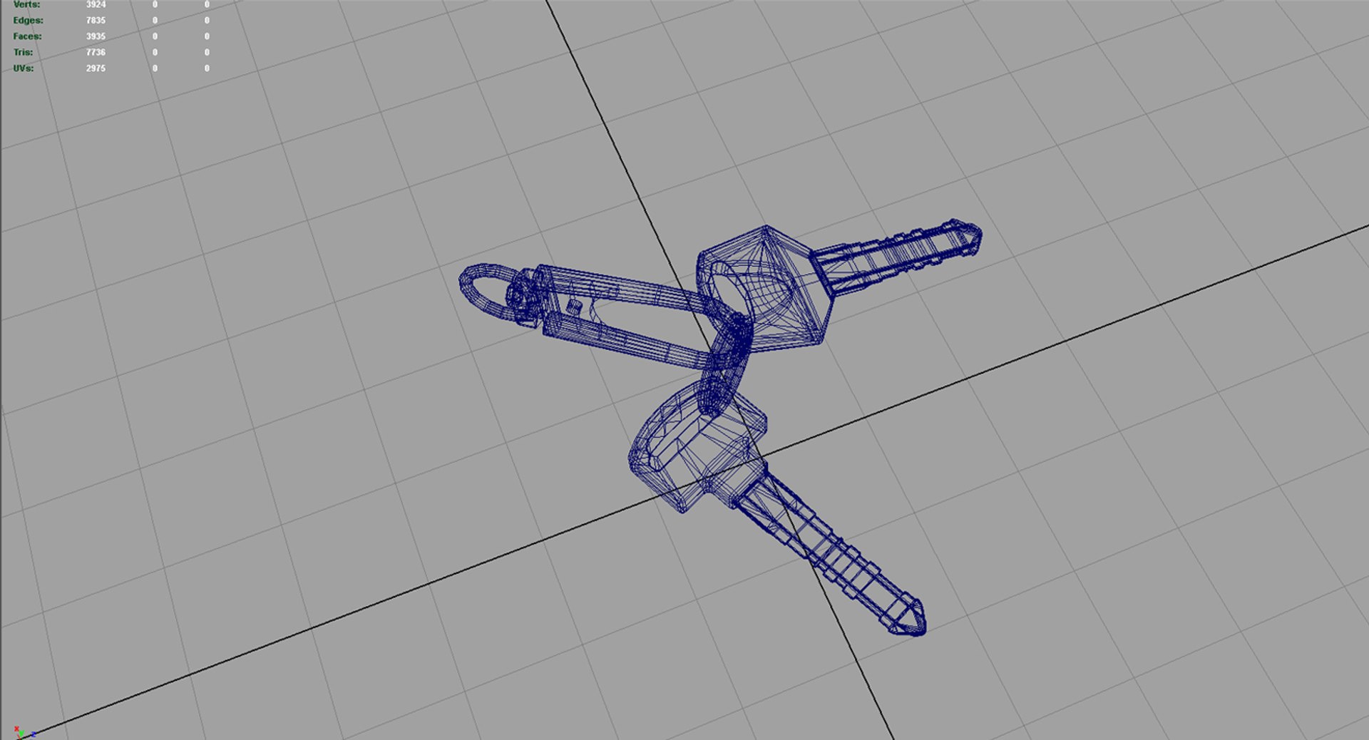 Bike Key 3D Model - TurboSquid 1470393