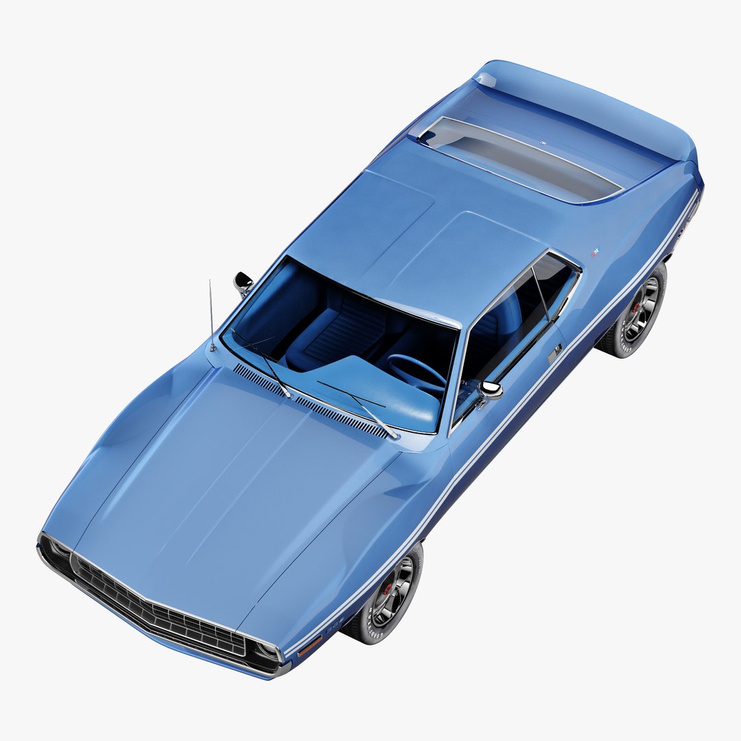 AMC AMX SST 1972 3D Model - TurboSquid 1868795