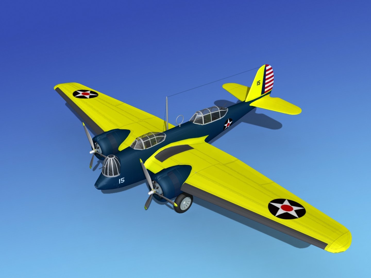 propellers martin b-10 bomber max