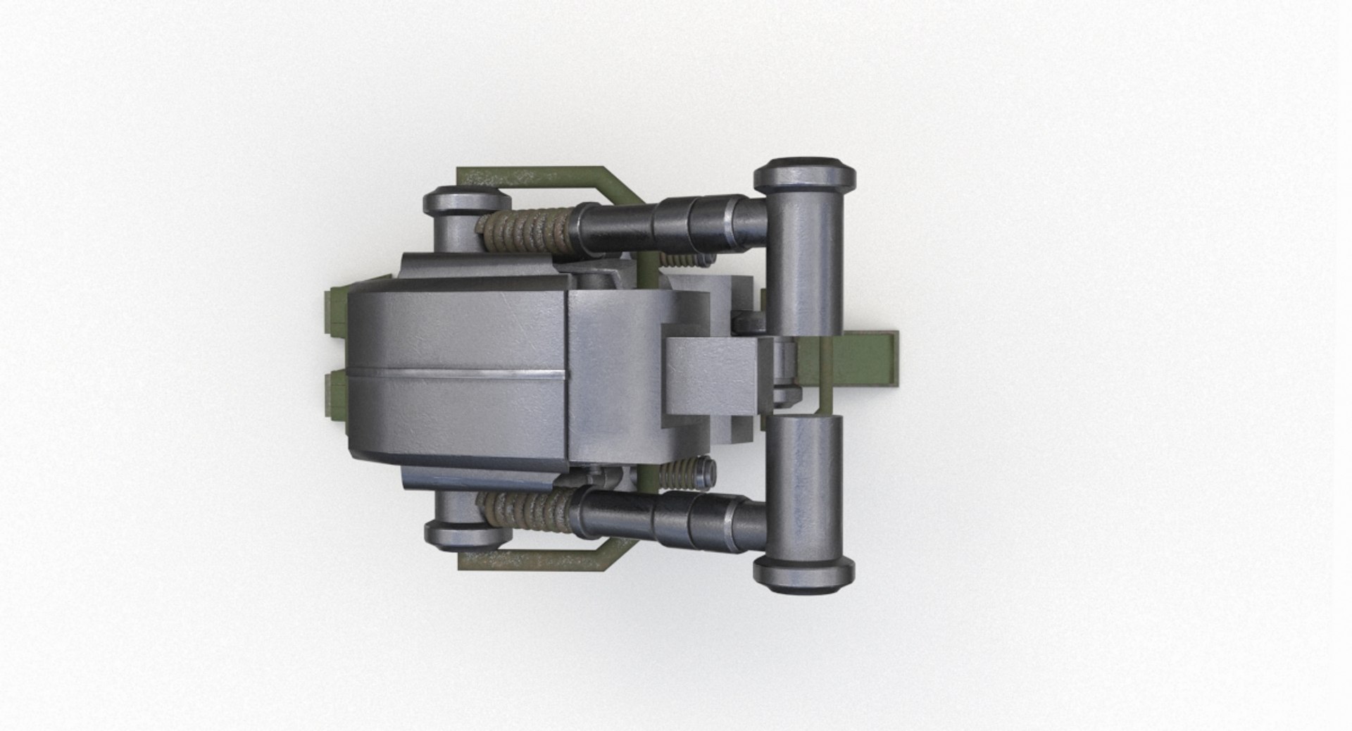 3D Model Mecha Robot Leg - TurboSquid 1464783