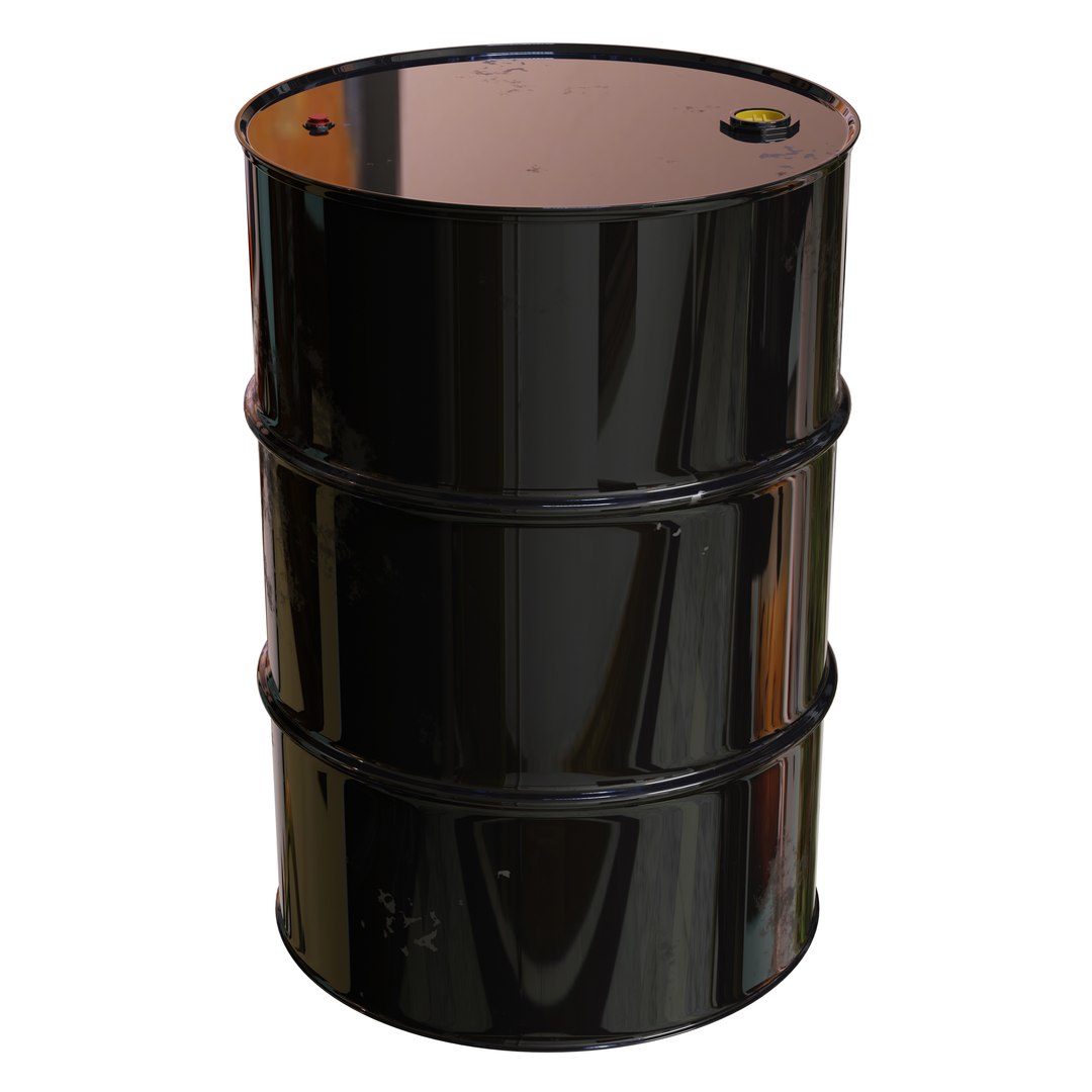 3D Crude Oil Barrel Model - TurboSquid 2040534