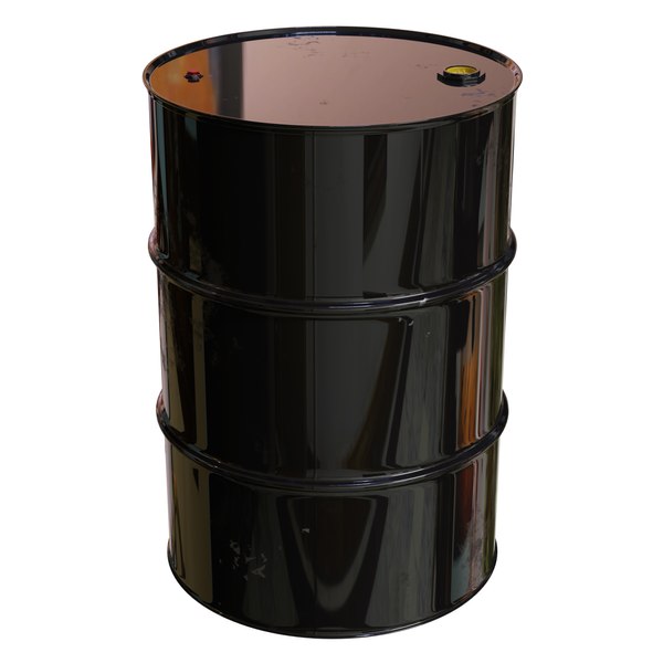 3D Crude Oil Barrel model - TurboSquid 2040534