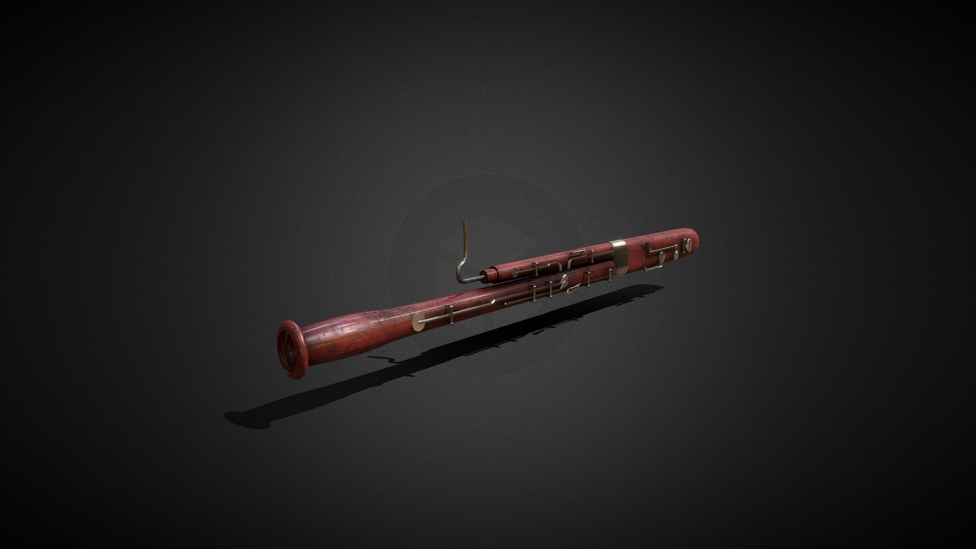 Bassoon Model - TurboSquid 2376973