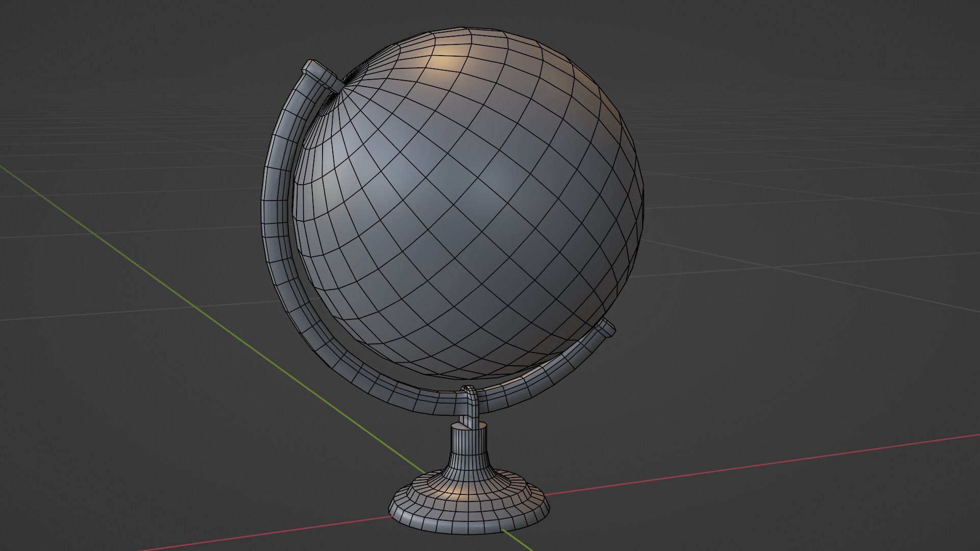 Desk Globe 3D - TurboSquid 2194719