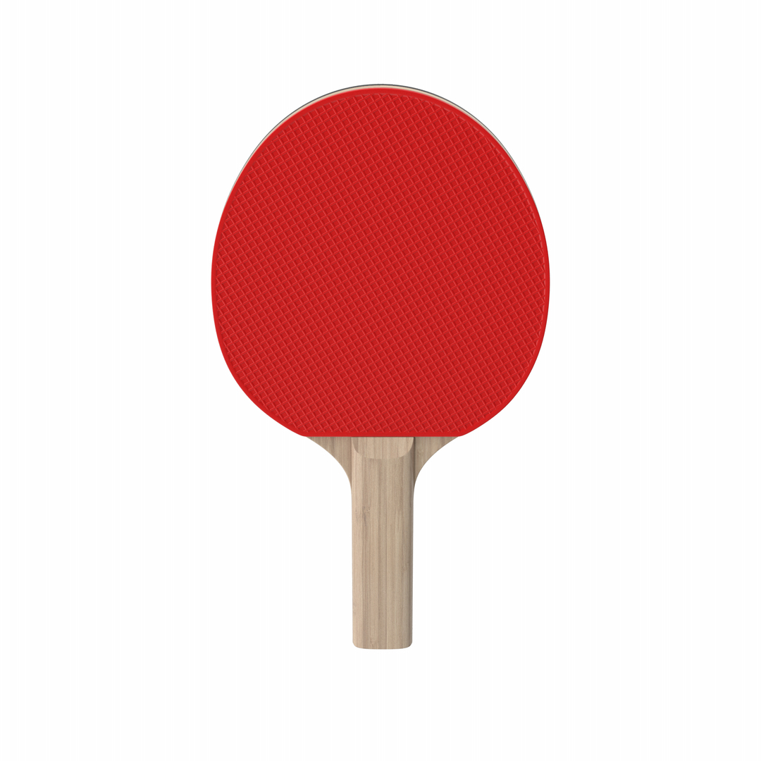 Red Ping Pong Paddle Model - TurboSquid 1964744