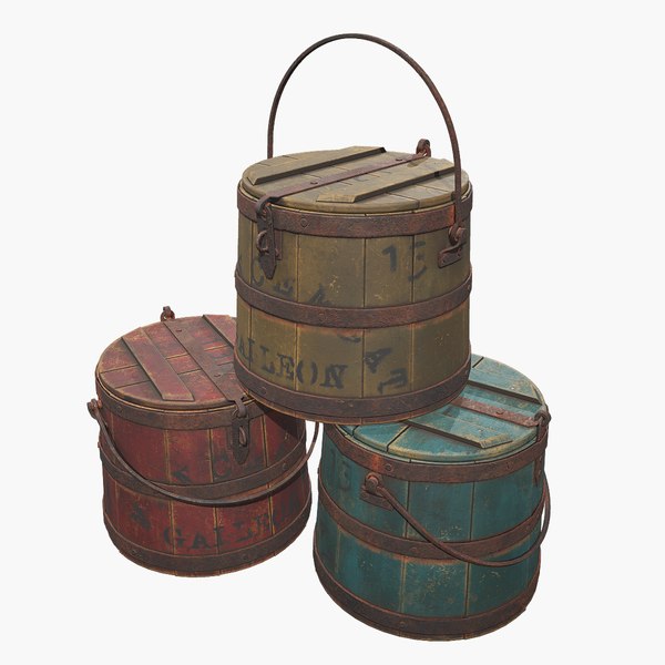 modelo 3d Bucket 04 - TurboSquid 1881956