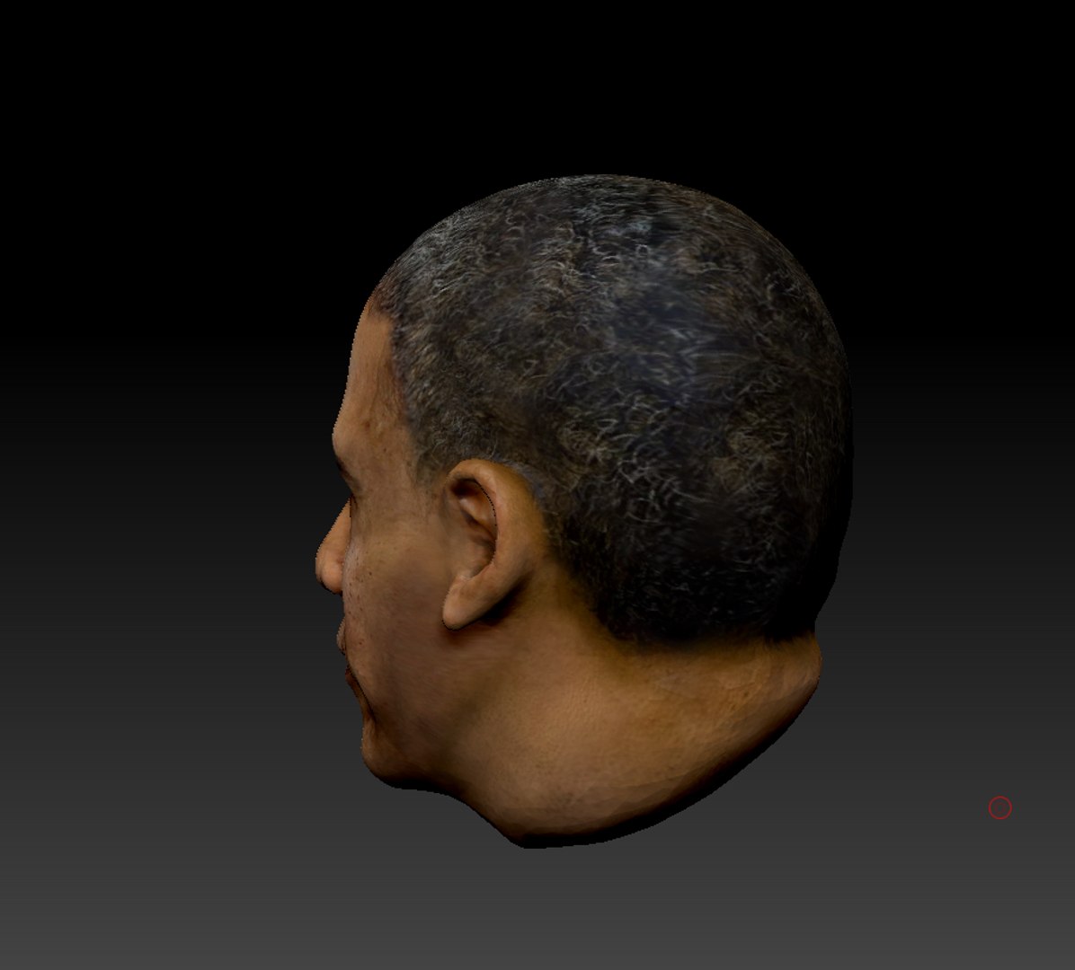 3D Model Obama Head - TurboSquid 1260175