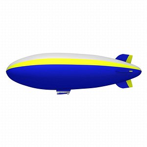 Blimp Blender Models for Download | TurboSquid