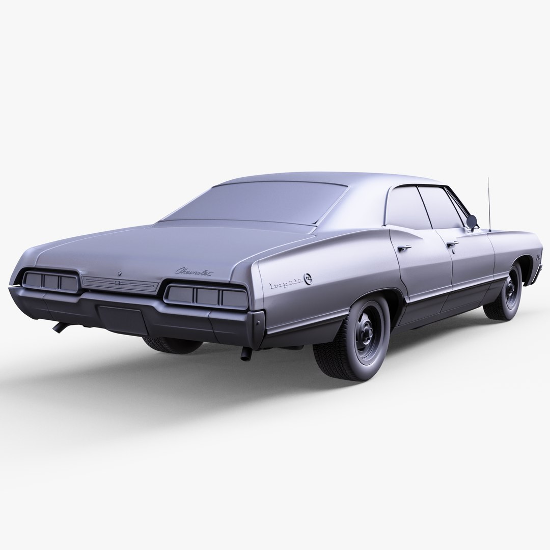 Chevrolet Impala 1967 3D Model - TurboSquid 2188488