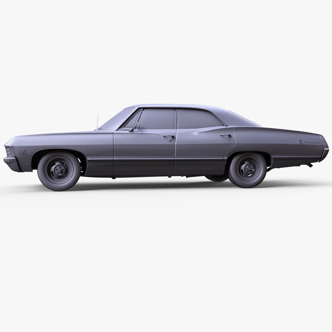 Chevrolet Impala 1967 3D Model - TurboSquid 2188488