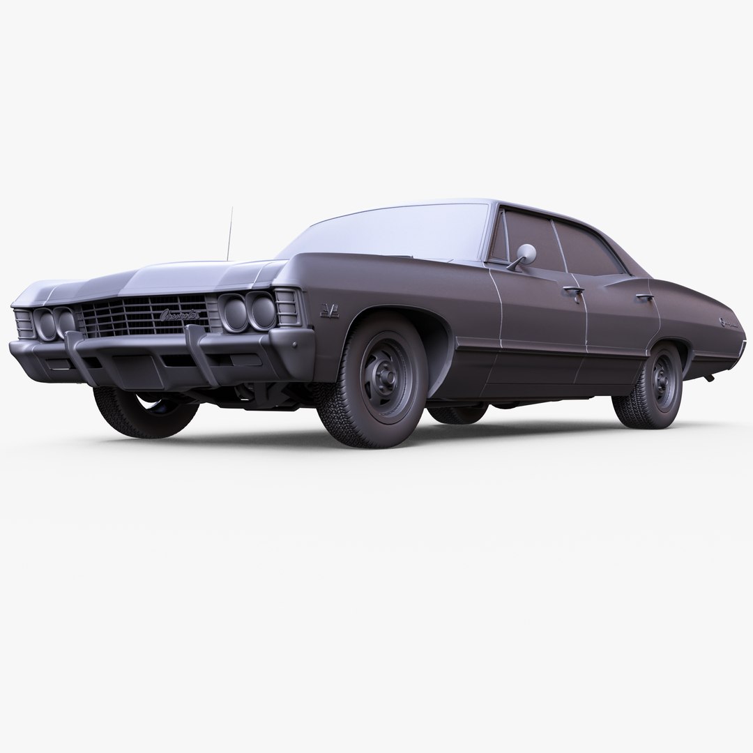 Chevrolet Impala 1967 3D Model - TurboSquid 2188488