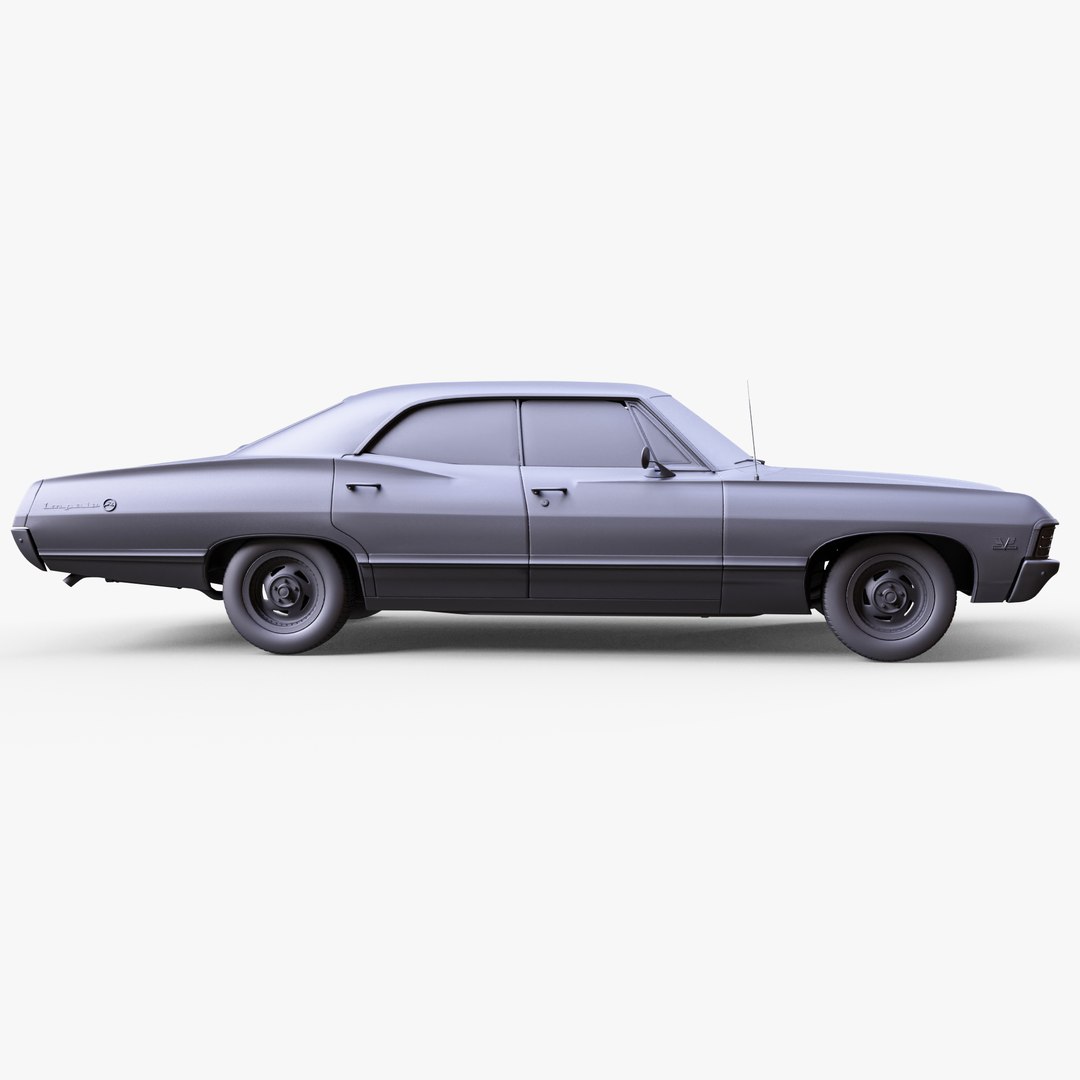 Chevrolet Impala 1967 3D Model - TurboSquid 2188488