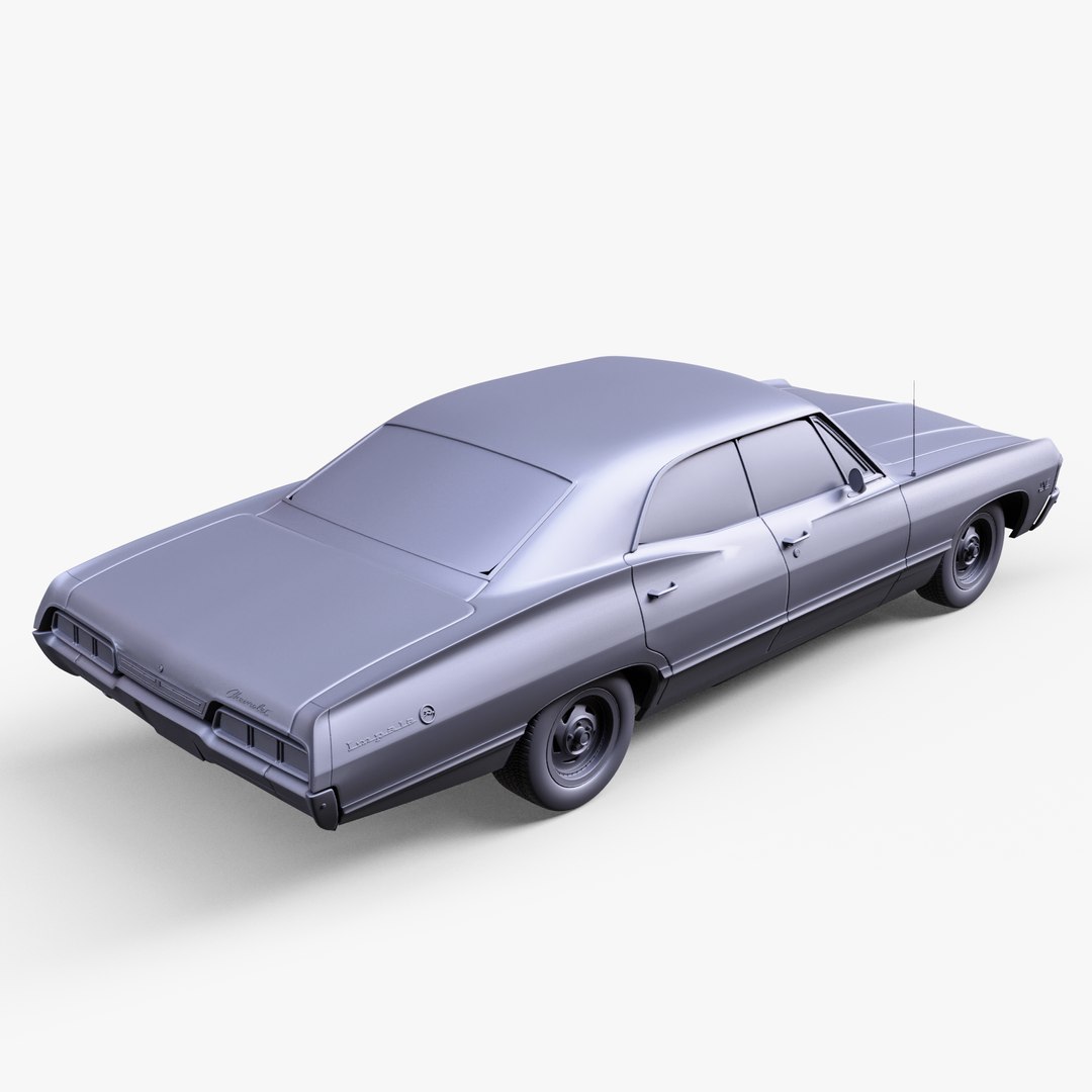 Chevrolet Impala 1967 3D Model - TurboSquid 2188488