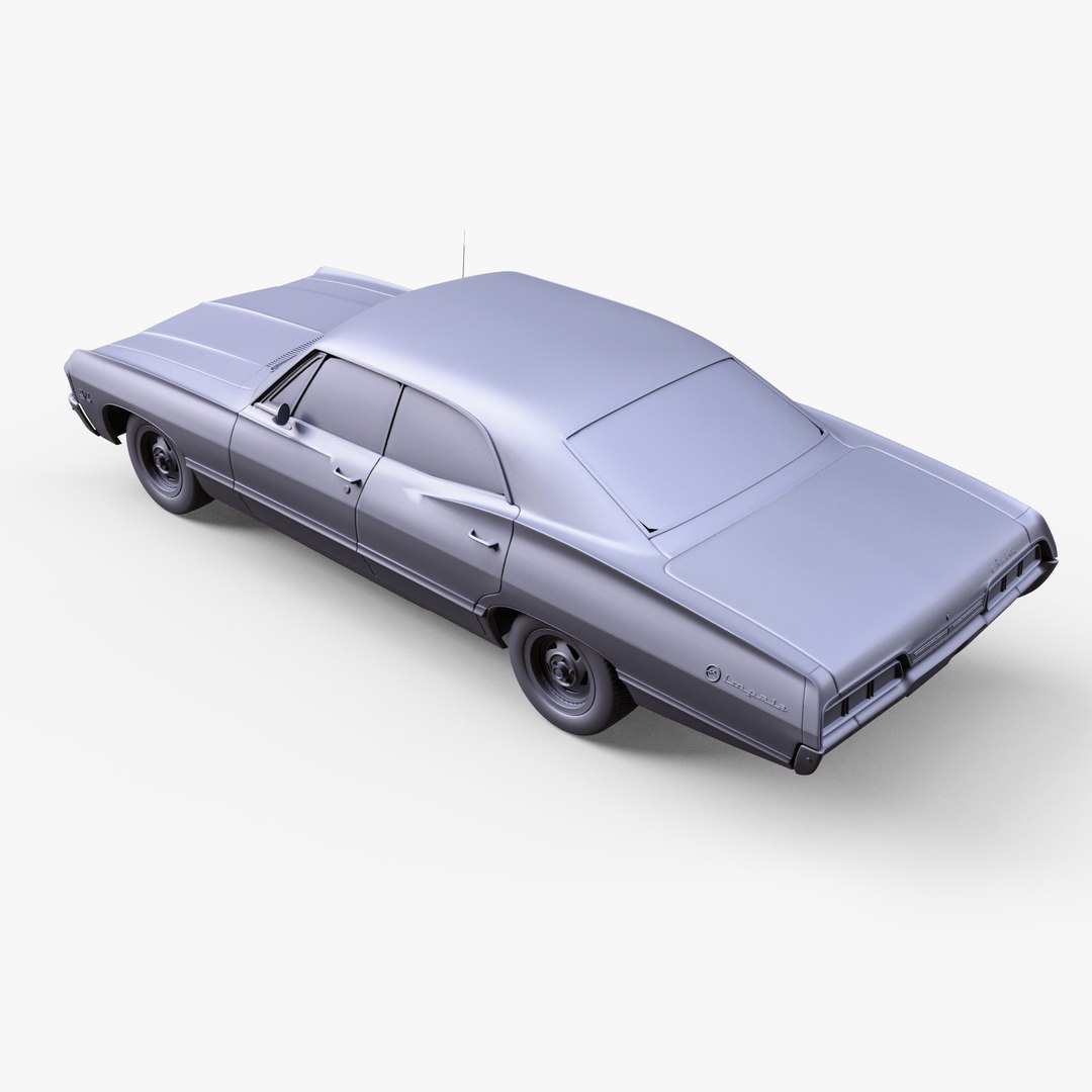 Chevrolet Impala 1967 3D Model - TurboSquid 2188488
