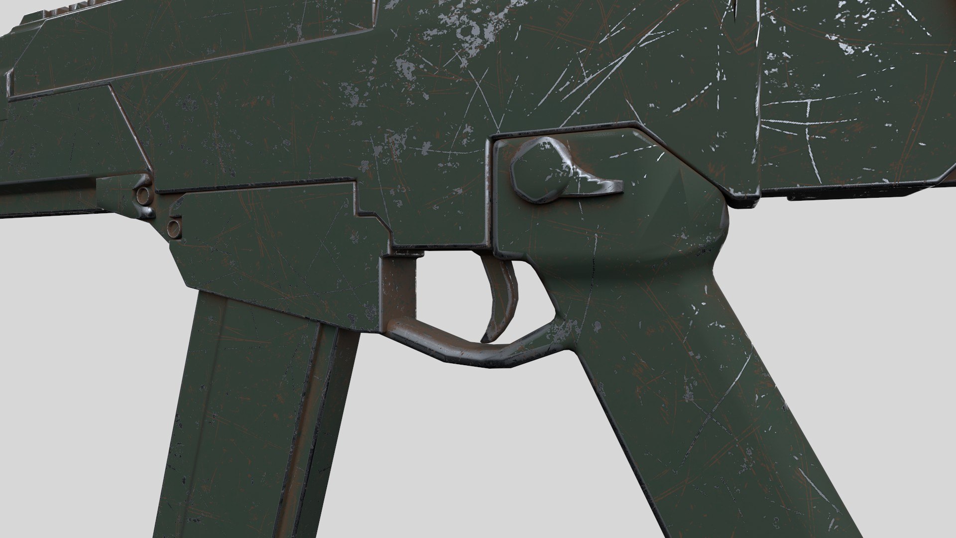 3D Assualt Rifle Model - TurboSquid 2091476