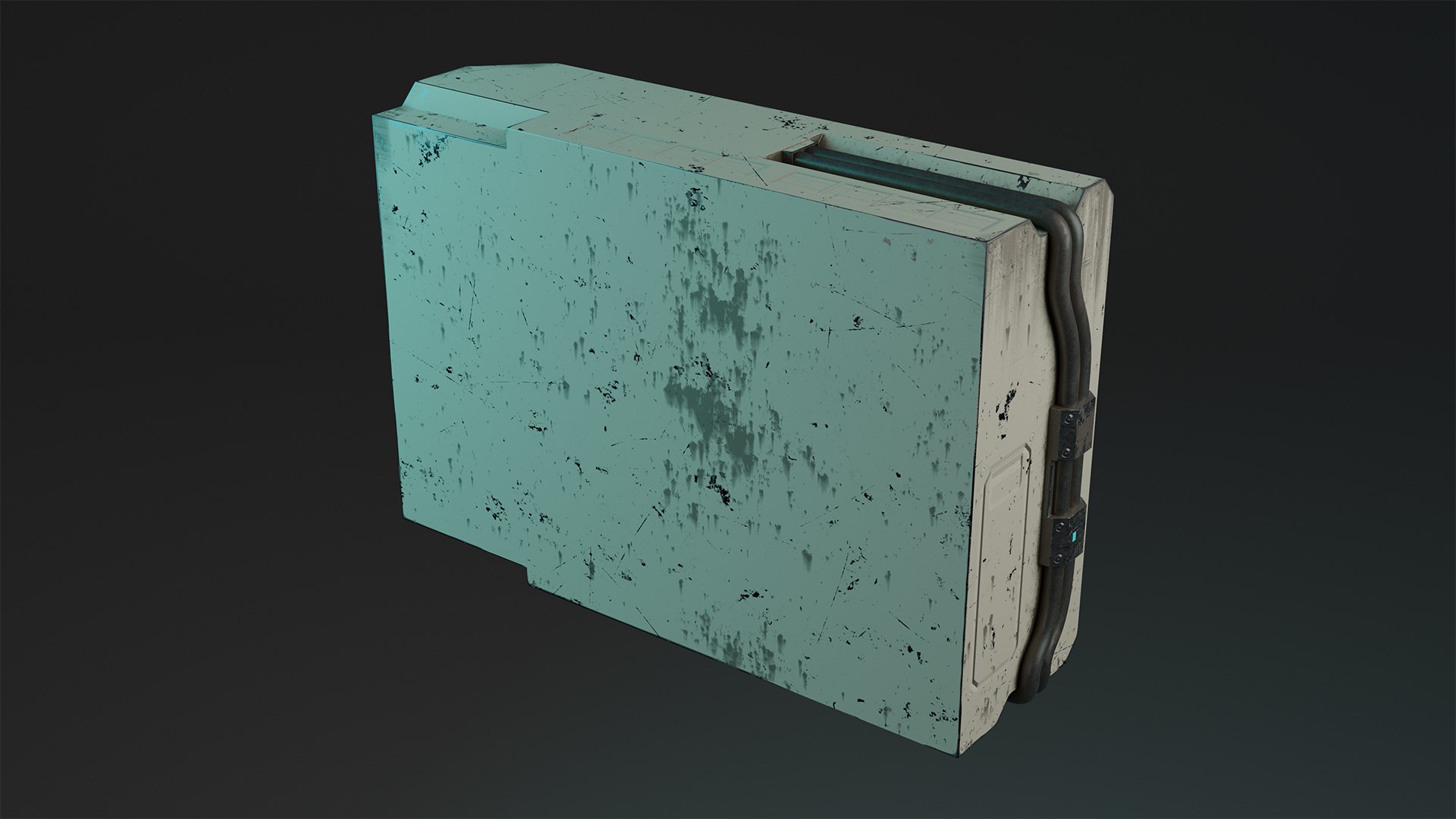 3D Cyberpunk AC Unit C - TurboSquid 2074312