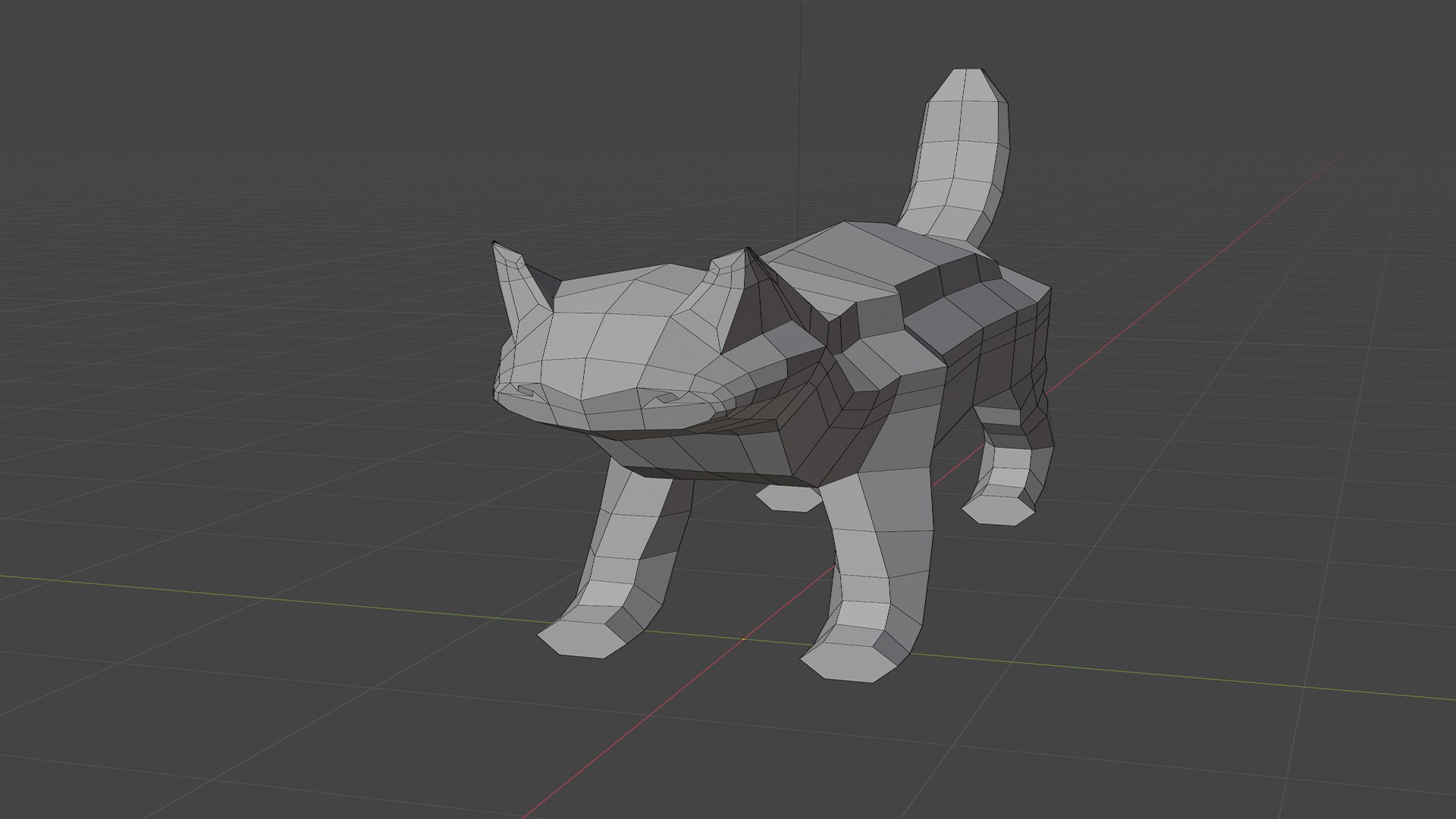 Low Poly Cat Blender 3D - TurboSquid 2233732