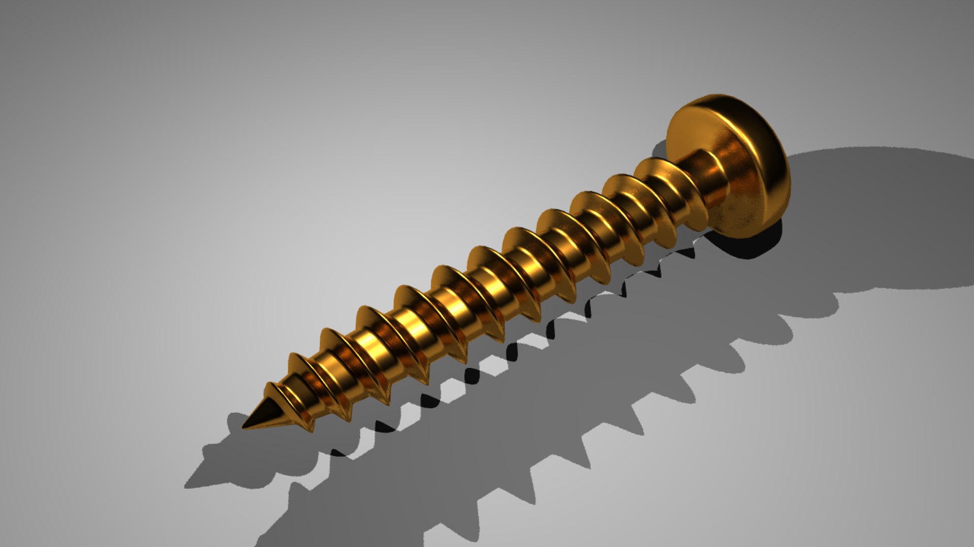 Phillips head 3D model - TurboSquid 1210206