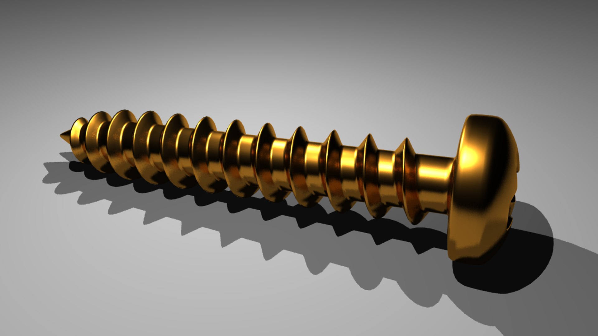 Phillips head 3D model - TurboSquid 1210206