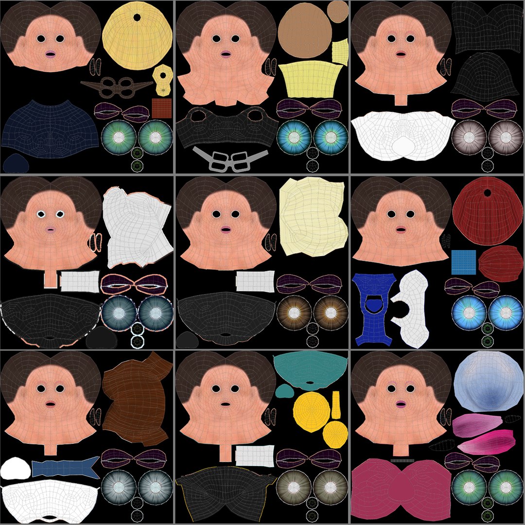 Vr Female Character Avatars Model - TurboSquid 1338522