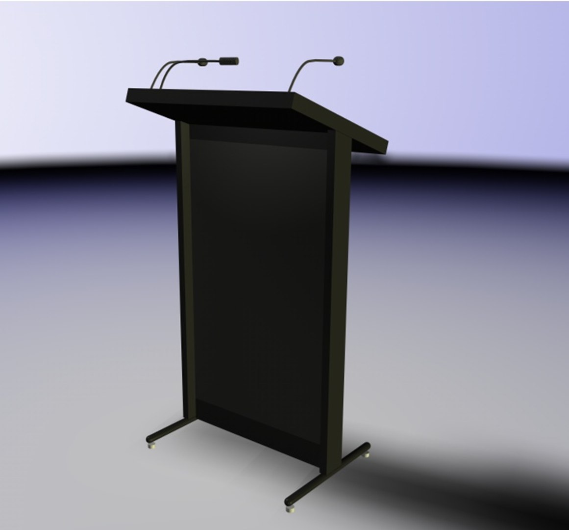 Lectrumette Lectern 3d Model