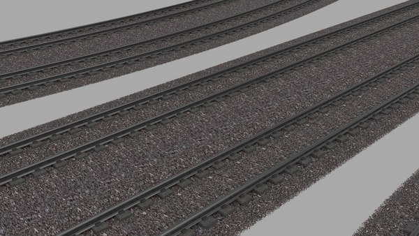 Railroad Track 3D Models for Download | TurboSquid