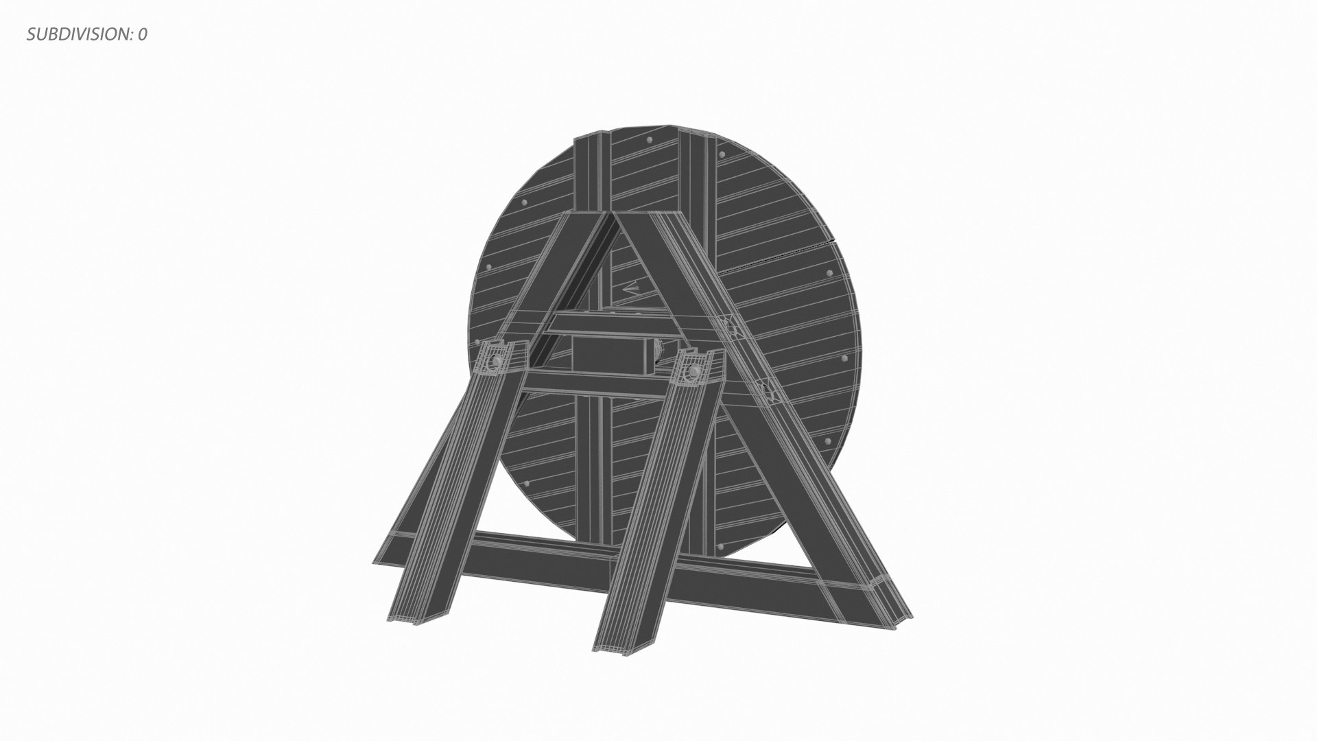 3D Wheel Of Death Knife Throwing - TurboSquid 2136124