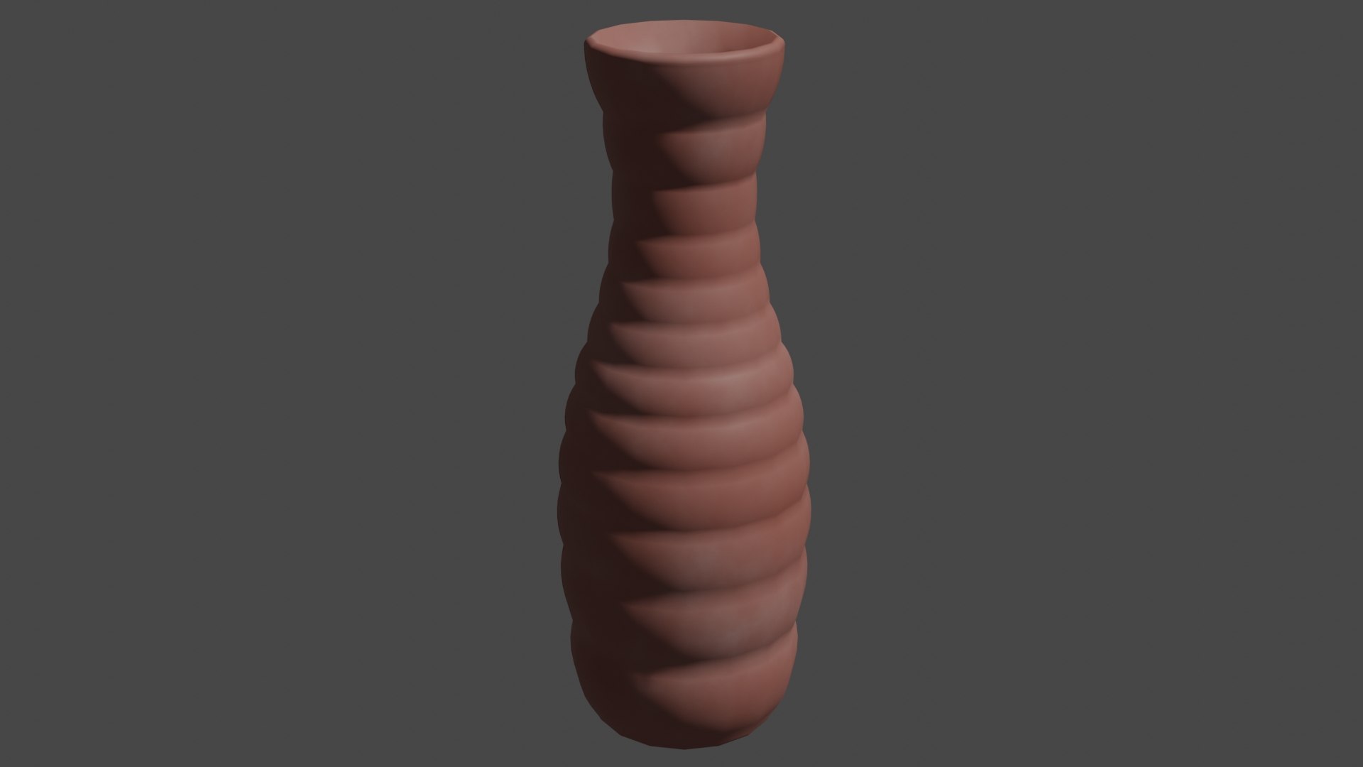 3D Simple Dusty Clay Vase - TurboSquid 1746771