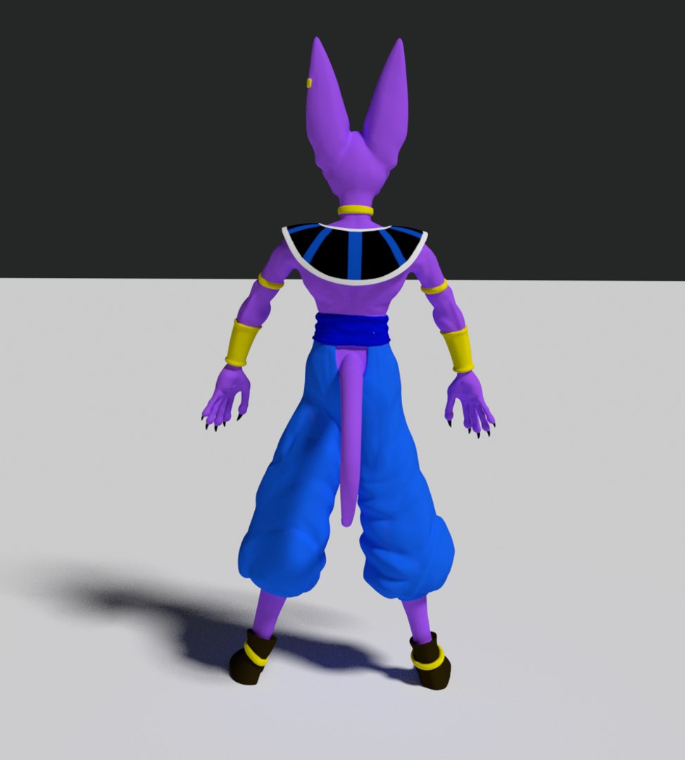 Beerus 3D Model - TurboSquid 1226017